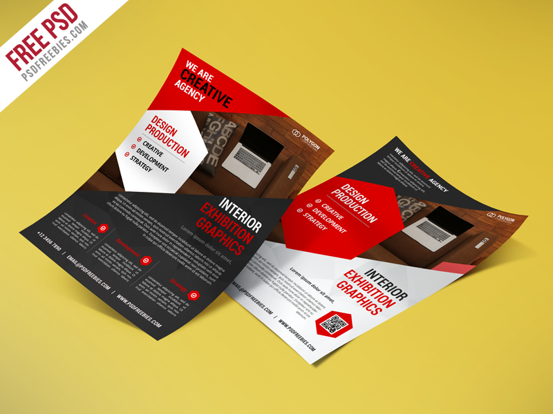 Creative Corporate Flyer Bundle Free PSD | PSDFreebies.com