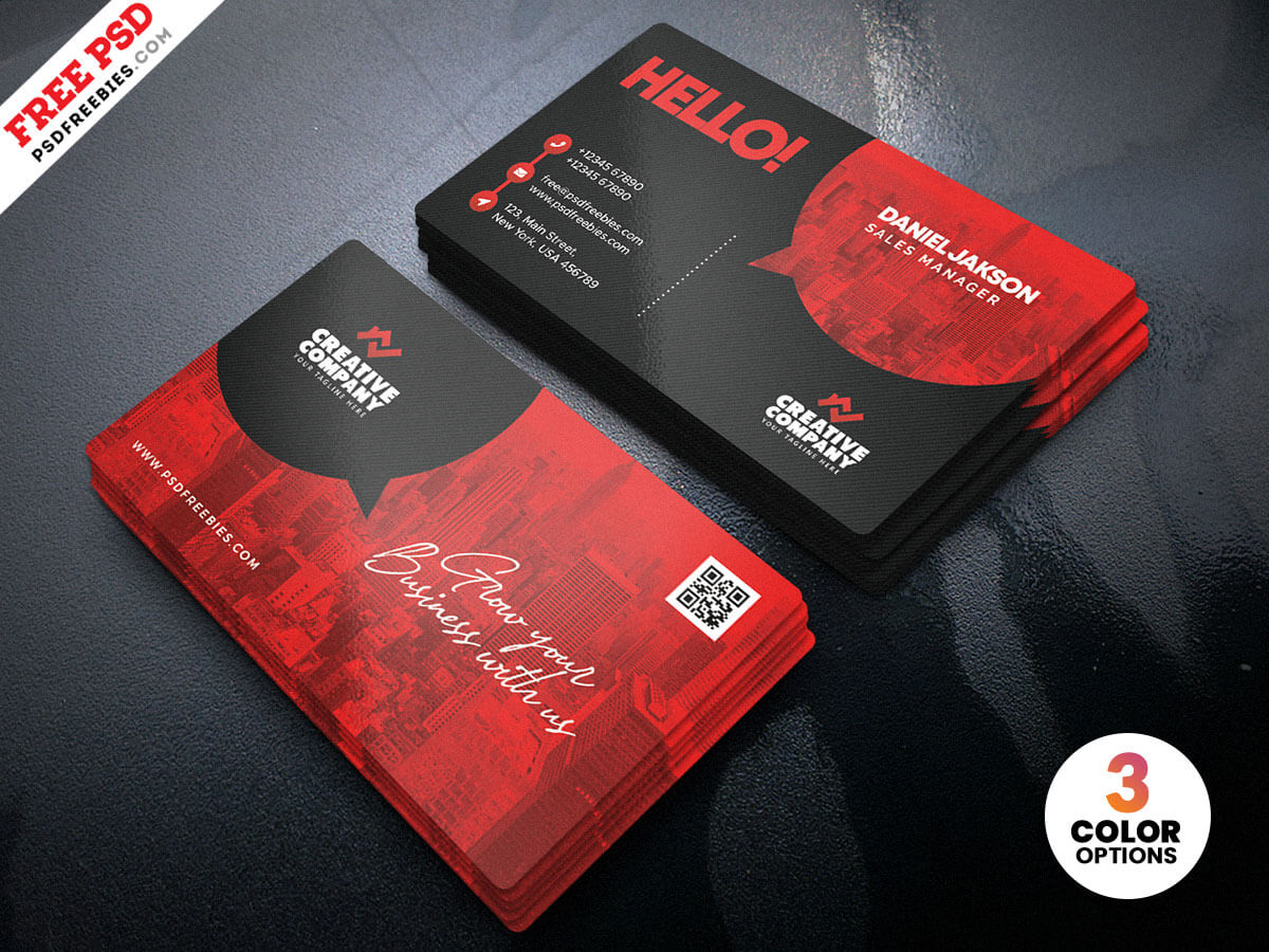 Designer Business Card Design PSD | PSDFreebies.com