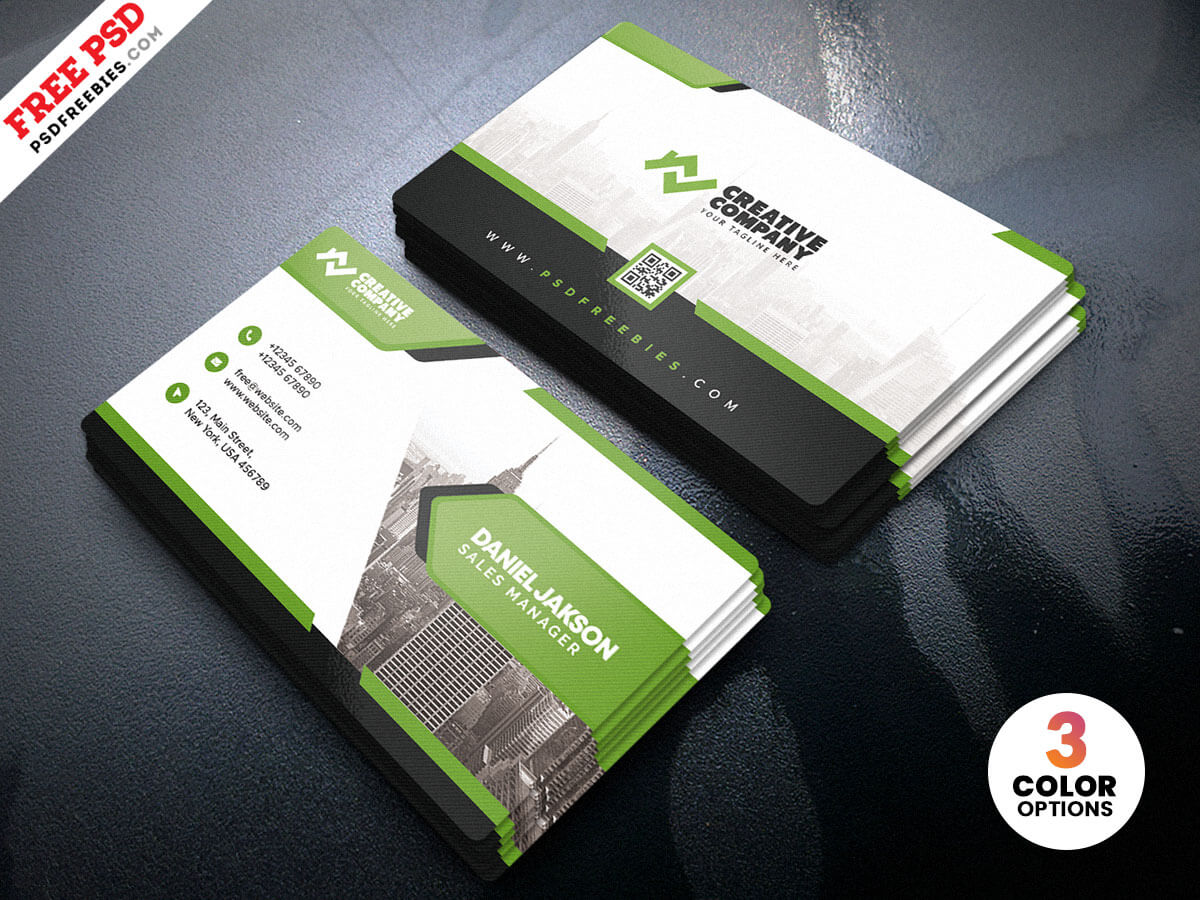 Designer Business Card PSD Template | PSDFreebies.com