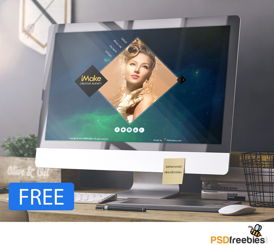Mobile application interface design PSD | PSDFreebies.com