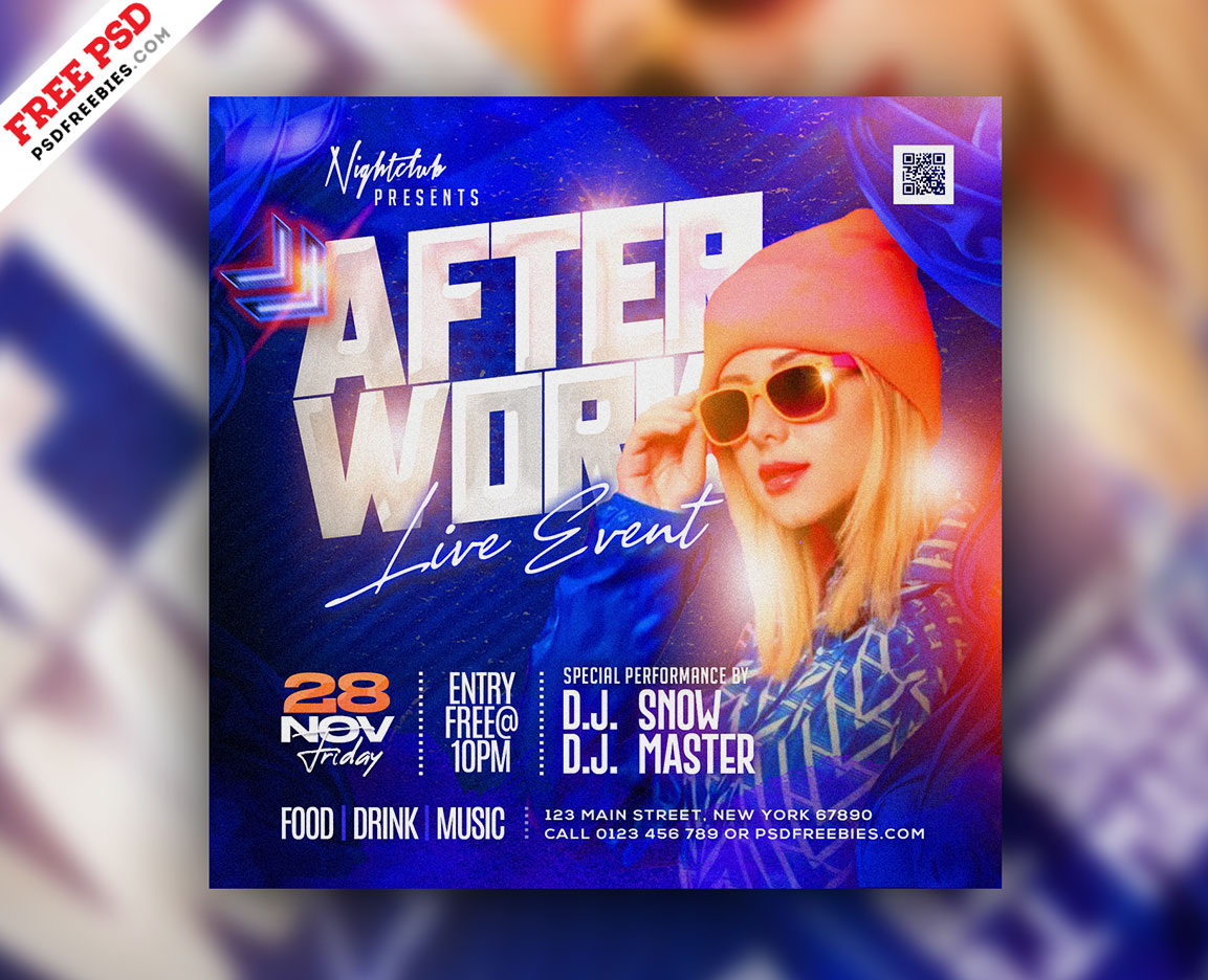 Mediapost Logo Car Auto Show Social Media Post PSD | PSDFreebies.com